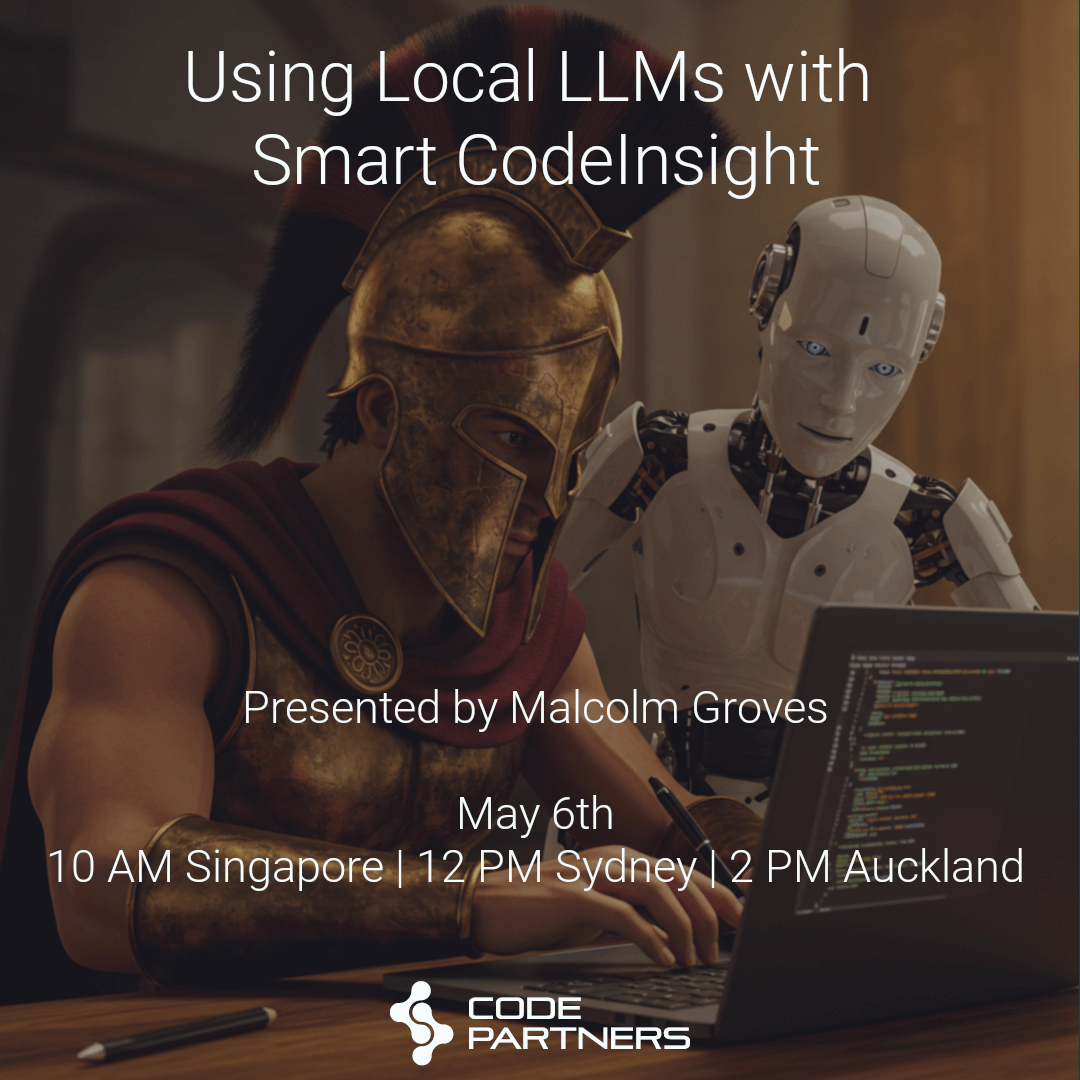 Webinar: Using Local LLMs with SmartCodeInsight in RAD Studio - Code Partners